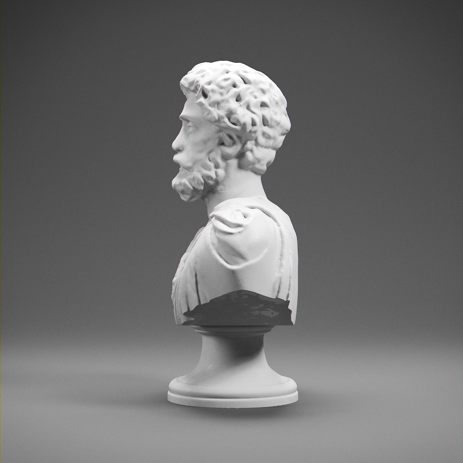Marcus Aurelius 3D Model - High Quality STL File for 3D Printing - 3D ...