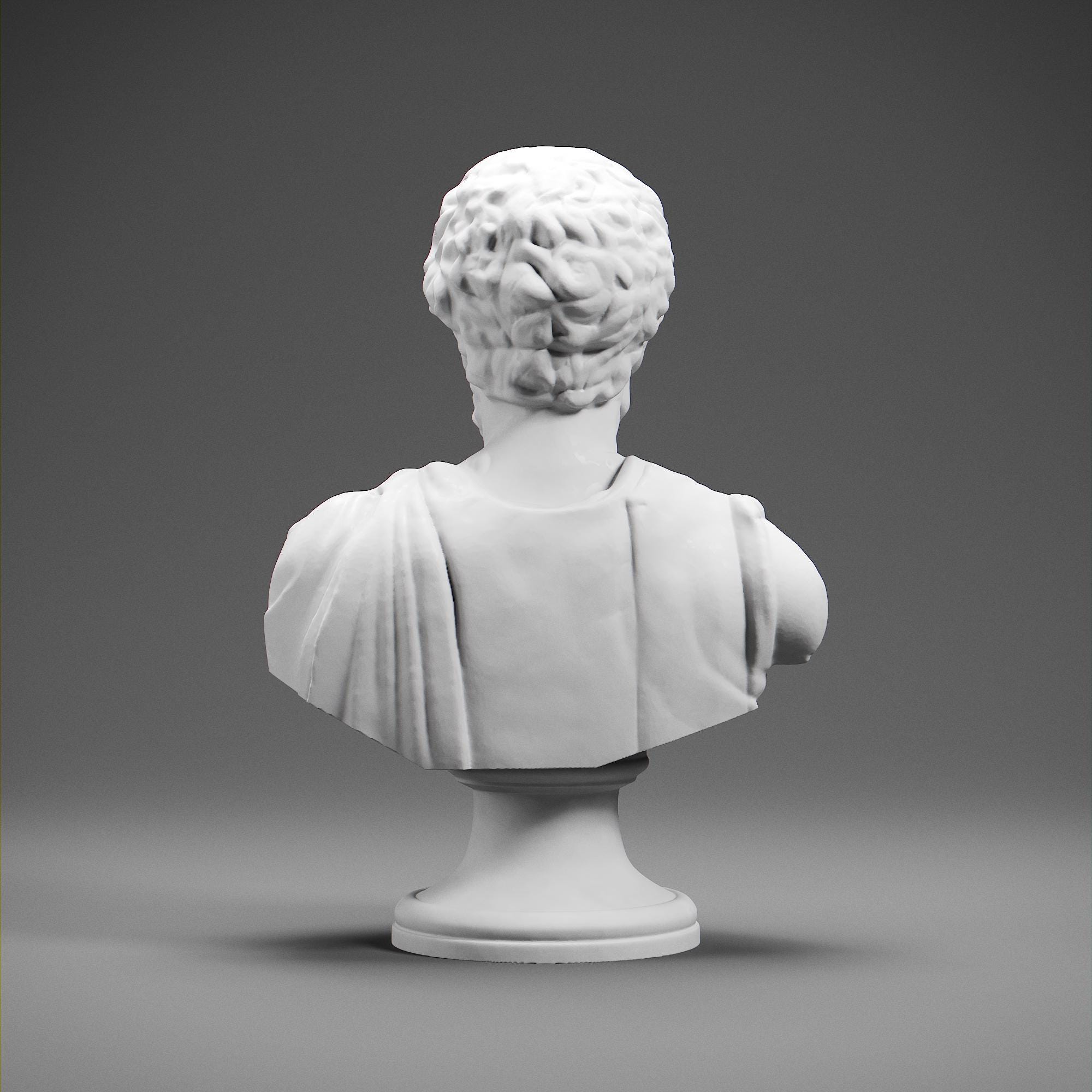 Stoic Philosophers Bust Set 3D Model - High Quality STL File for 3D ...
