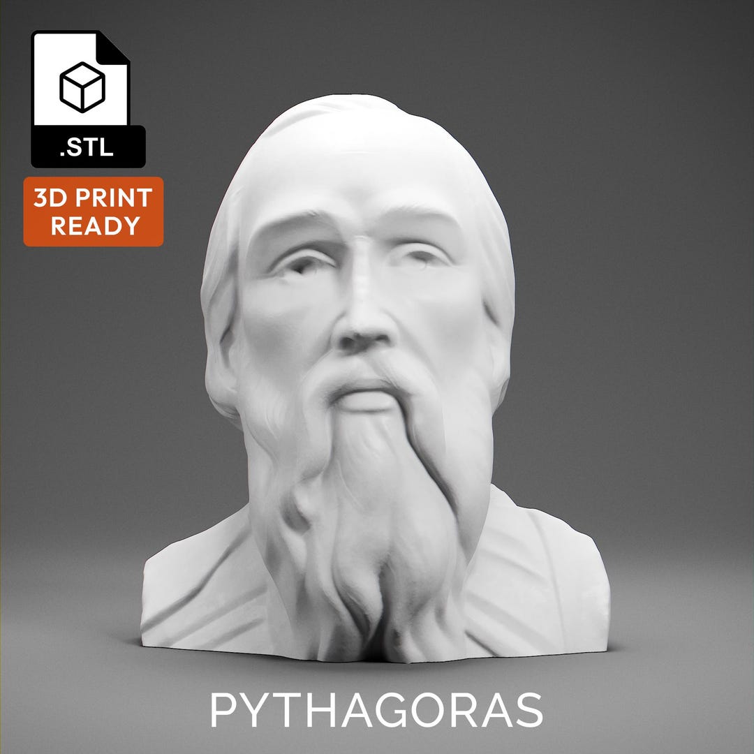 Pythagoras 3d Model High Quality Stl File For 3d Printing 3d