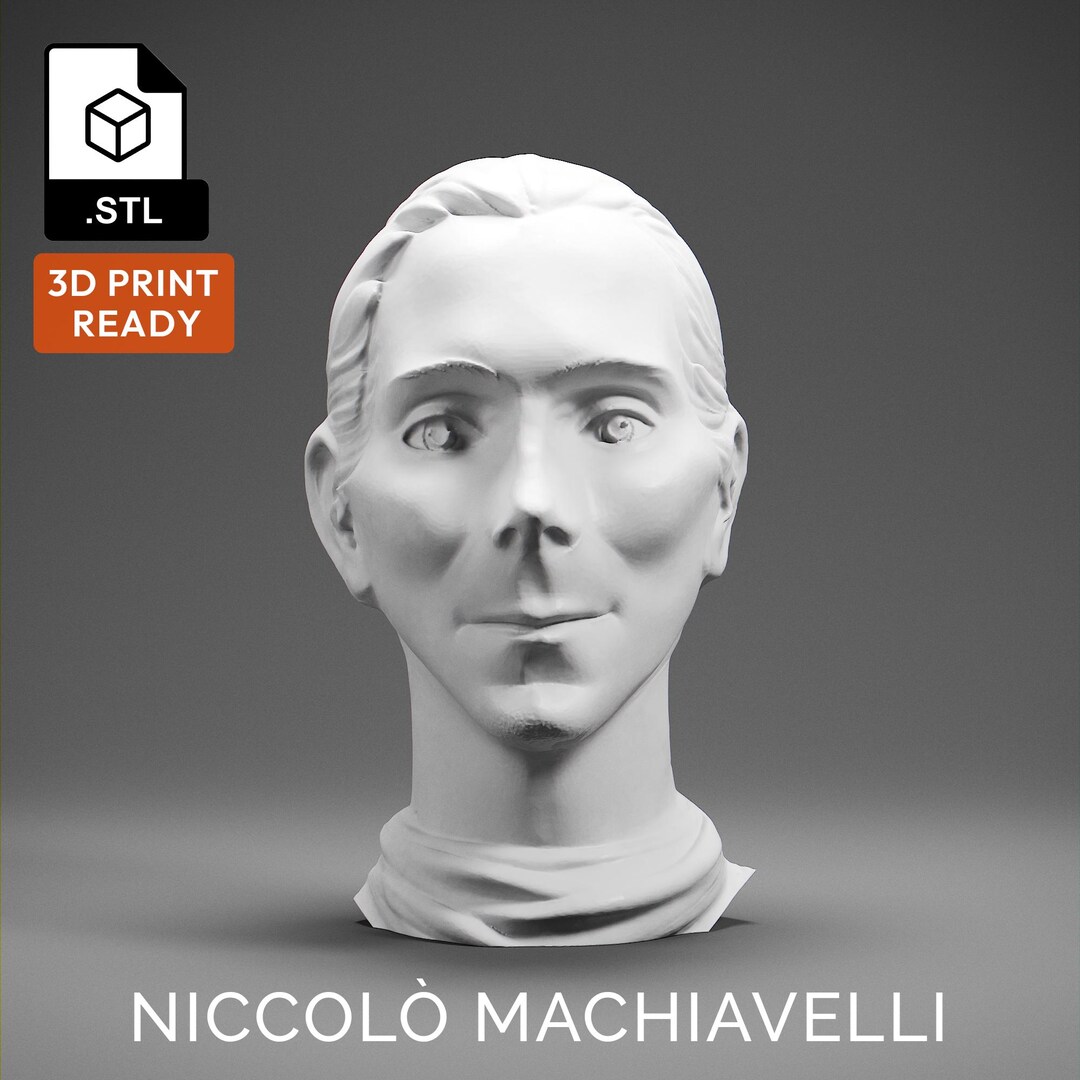 Niccolo Machiavelli 3D Model - High Quality STL File for 3D Printing ...