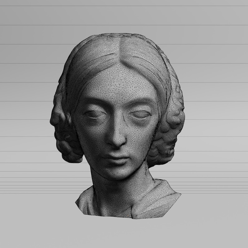 Florence Nightingale 3D Model - High Quality STL File for 3D Printing ...