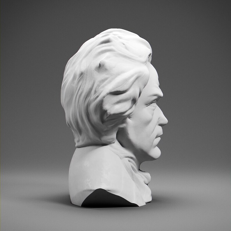 Ludwig Van Beethoven 3D Model - High Quality STL File for 3D Printing ...