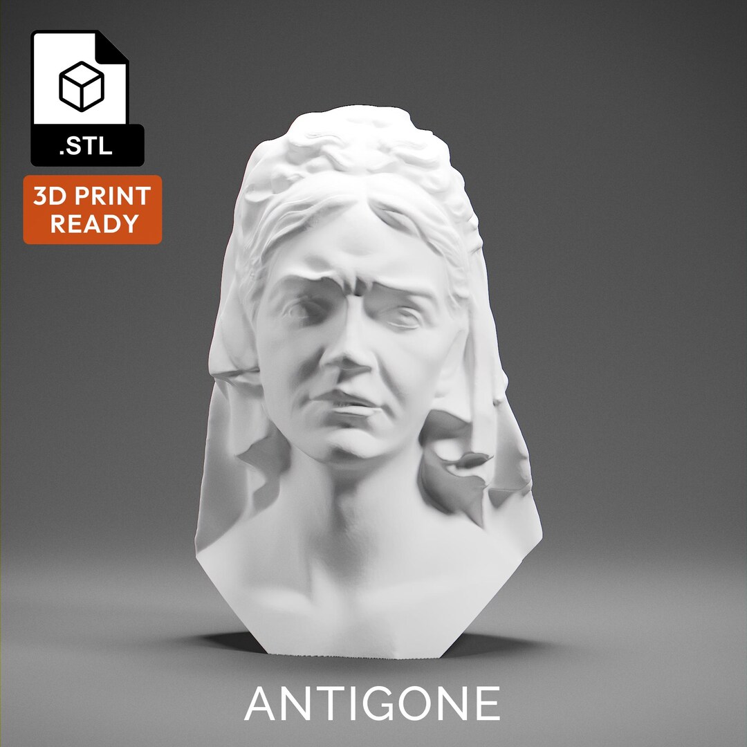 Antigone 3D Model - High Quality STL File for 3D Printing - 3D Printer ...