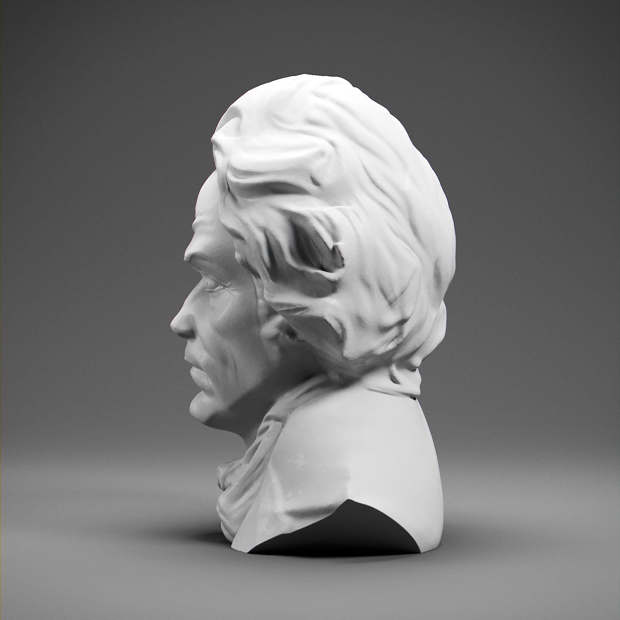 Ludwig Van Beethoven 3D Model - High Quality STL File for 3D Printing ...