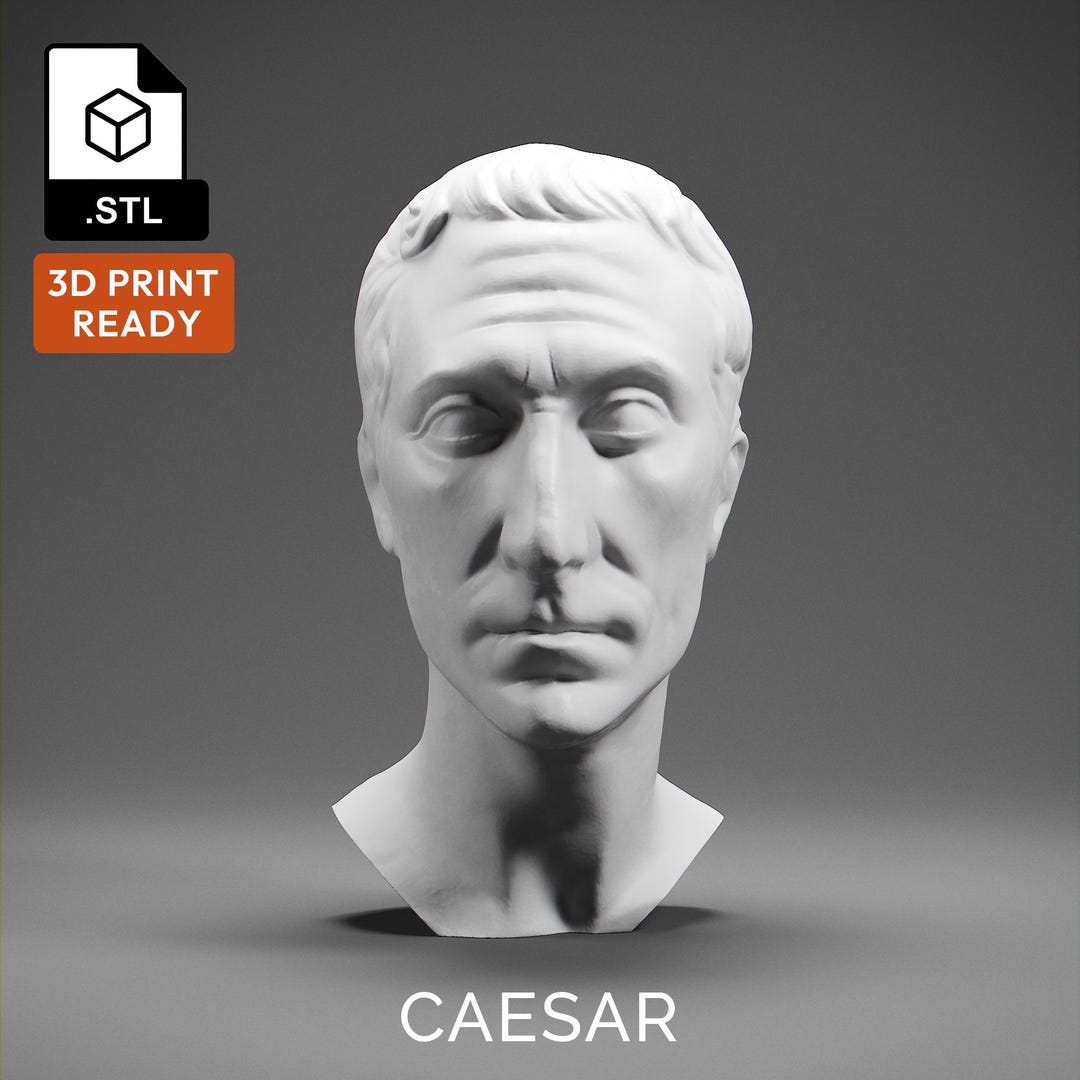 Caesar 3D Model - High Quality STL File for 3D Printing - 3D Printer ...