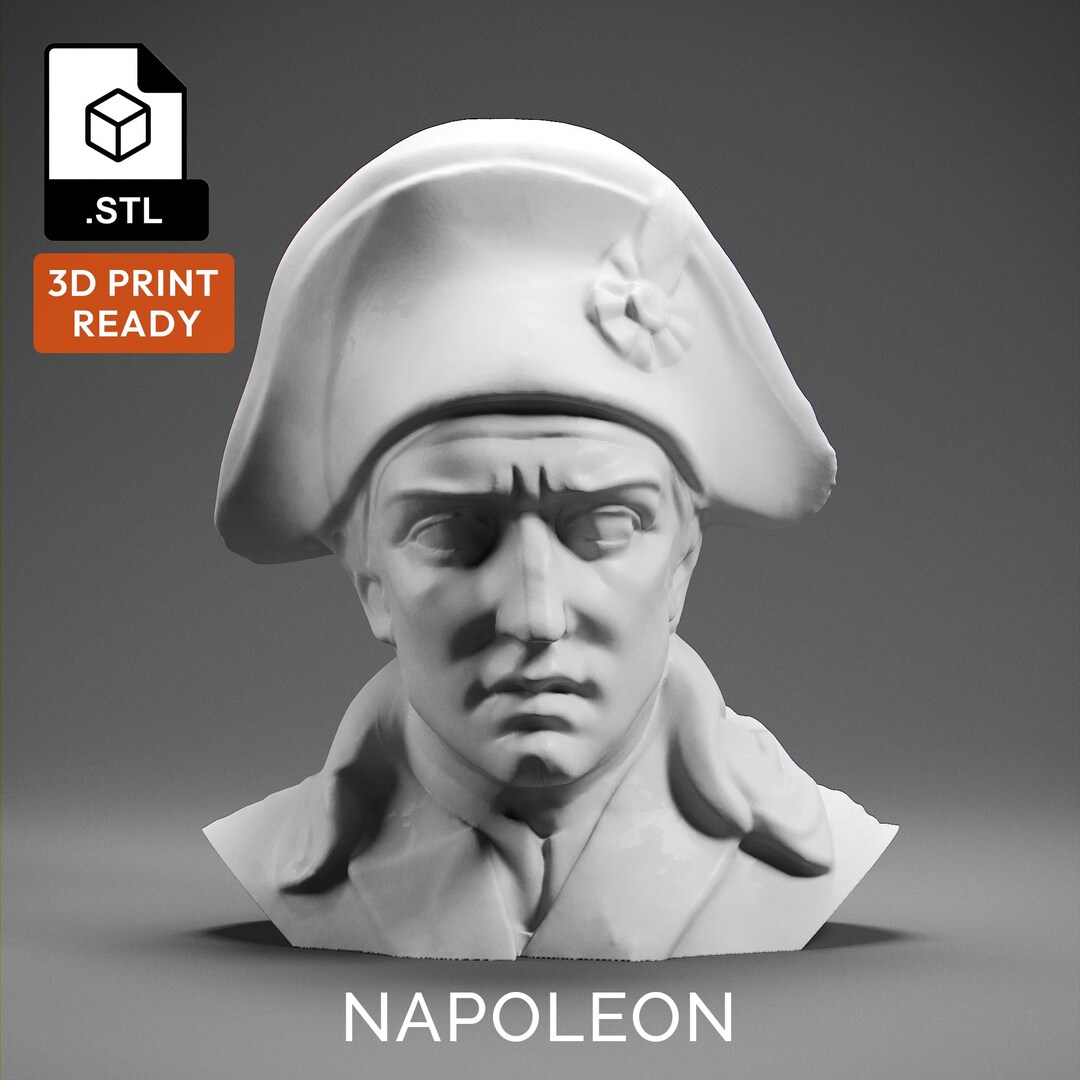 Napoleon 3D Model - High Quality STL File for 3D Printing - 3D Printer ...