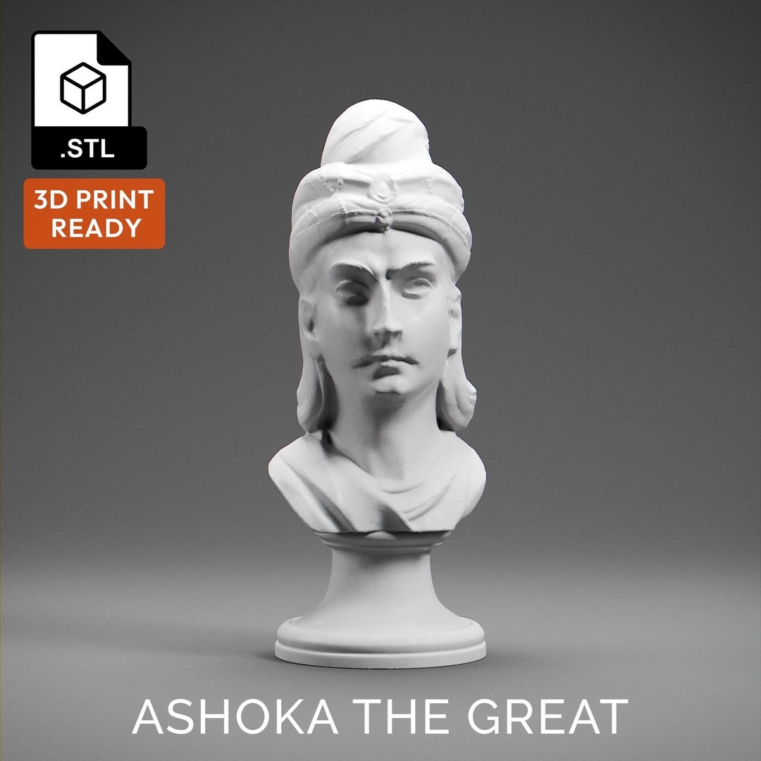Ashoka the Great 3D Model - High Quality STL File for 3D Printing - 3D ...