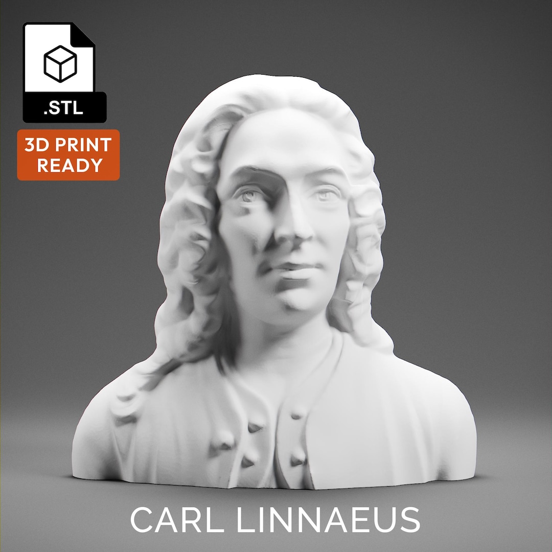 Carl Linnaeus 3D Model - High Quality STL File for 3D Printing - 3D ...