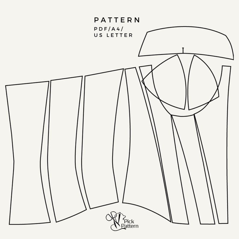 Corset Sewing Pattern - Etsy