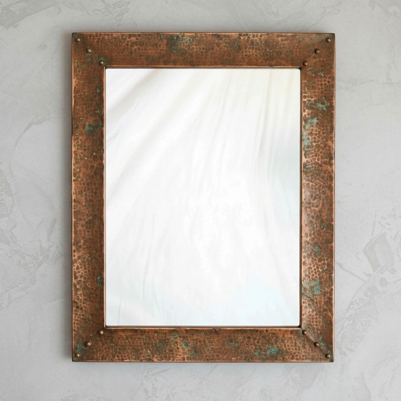 Copper Wall Art Mirror - Etsy