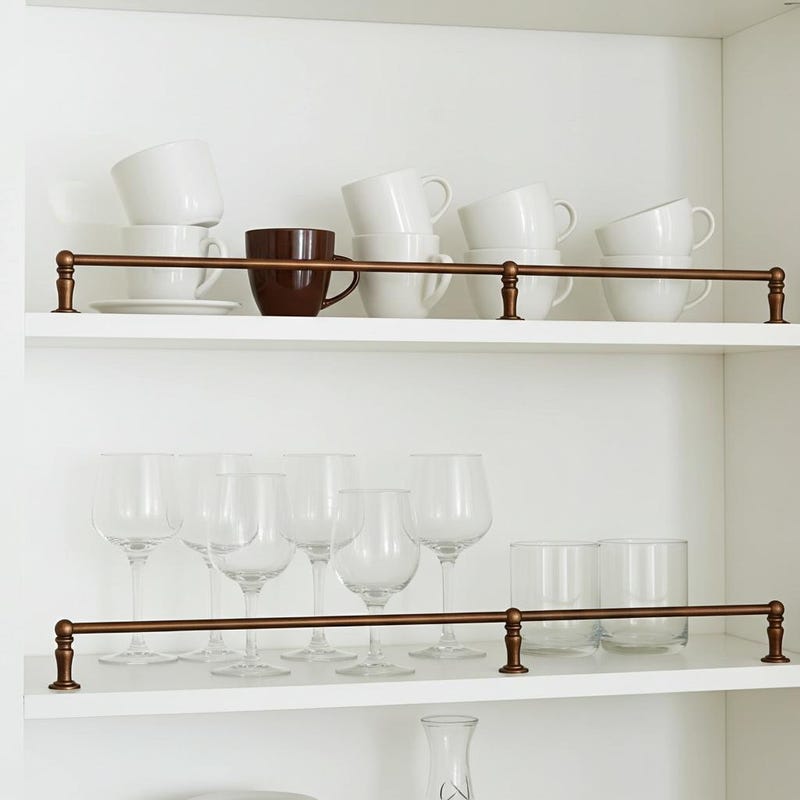 Brass Shelf Rail - Etsy