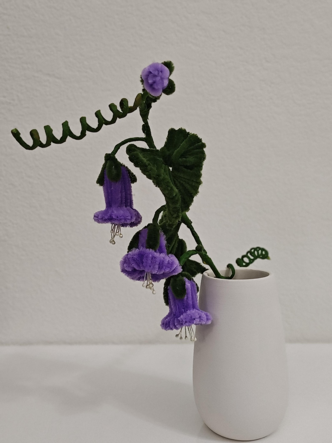 Hand Made Pipe Cleaner Artificial Flowers - Etsy