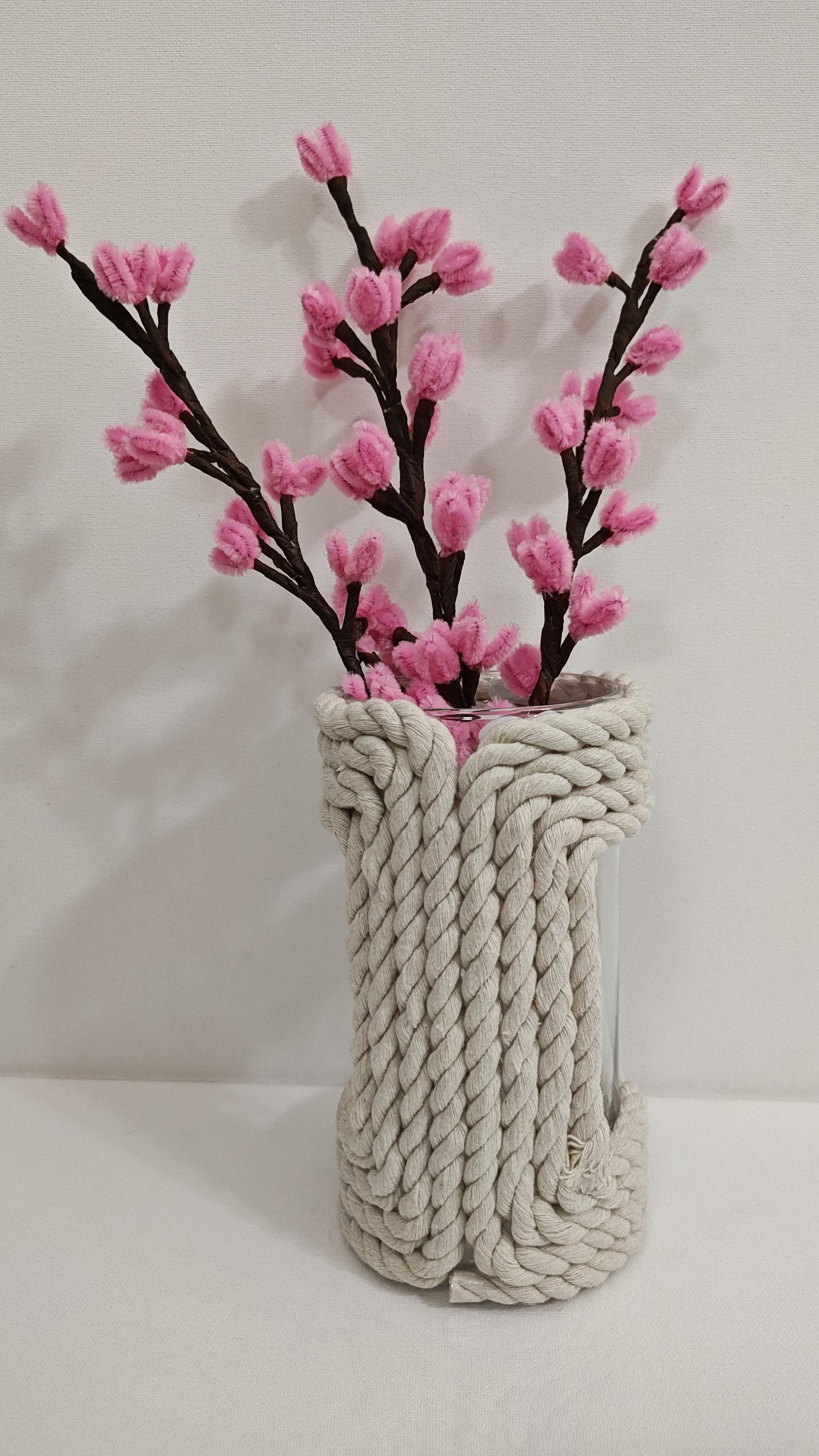 Hand Made Pipe Cleaner Flowers - Etsy