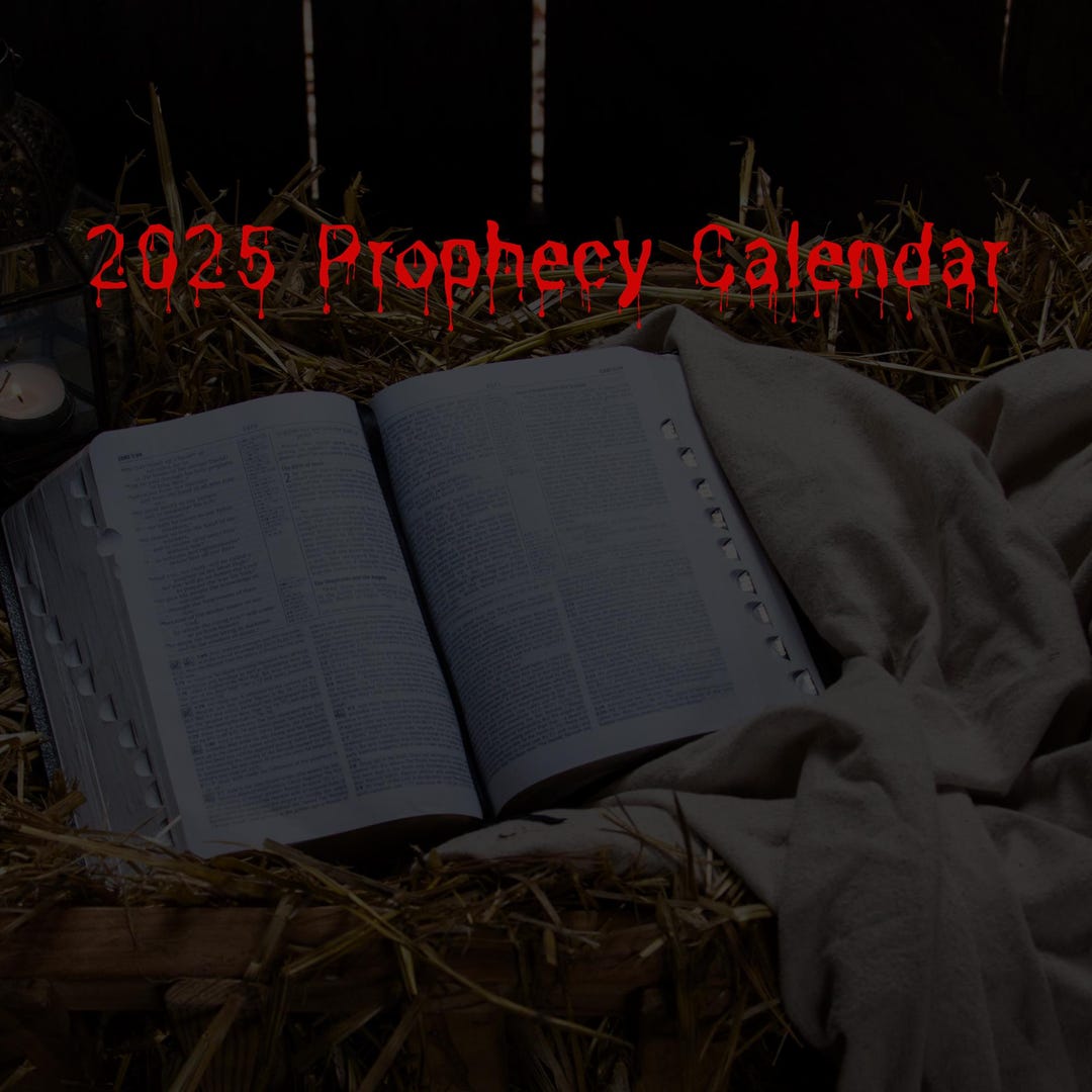 2025 Prophecy Calendar Mysterious Predictions & Guidance, Instant ...