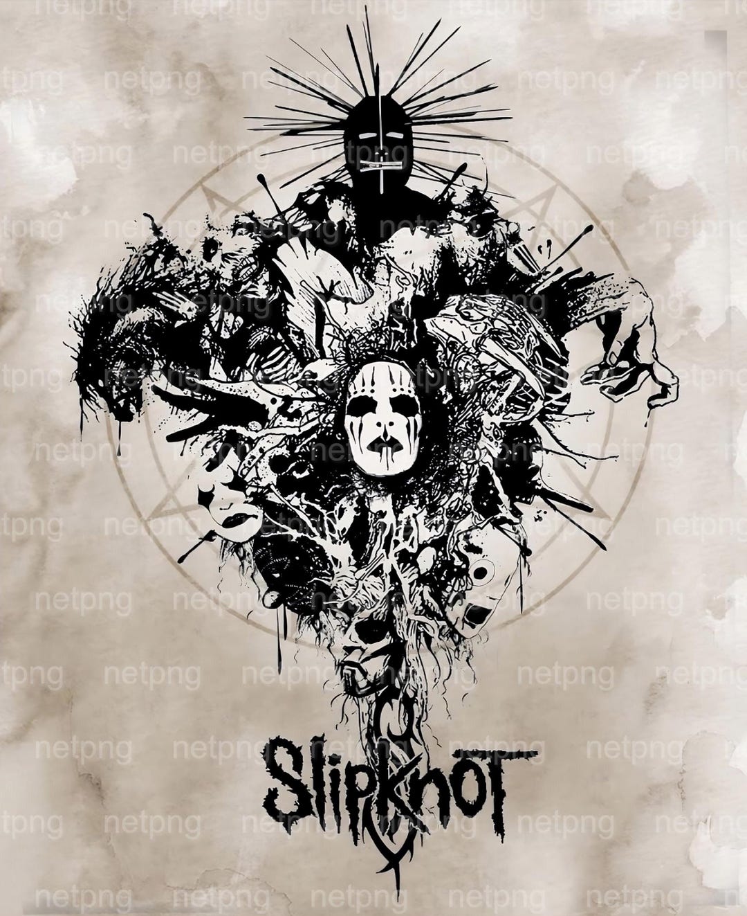 Slipknot PNG L Slipknot Arts L Slipknot Prints L Slipknot Art L ...