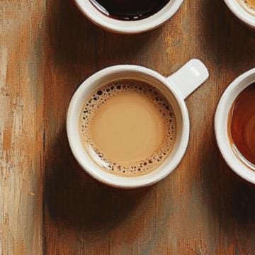 Cute Tiny Coffee Palette Canvas Print - Perfect Gift for Coffee Lovers ...