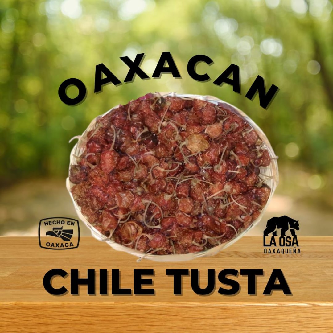 Dried Chile Tusta From Oaxaca – 50g | Rare Oaxacan Pepper | Handcrafted ...
