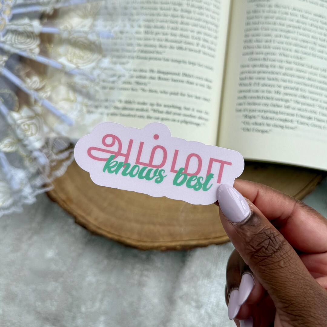 Amma Knows Best Tamil Sticker Vinyl Sticker - Etsy