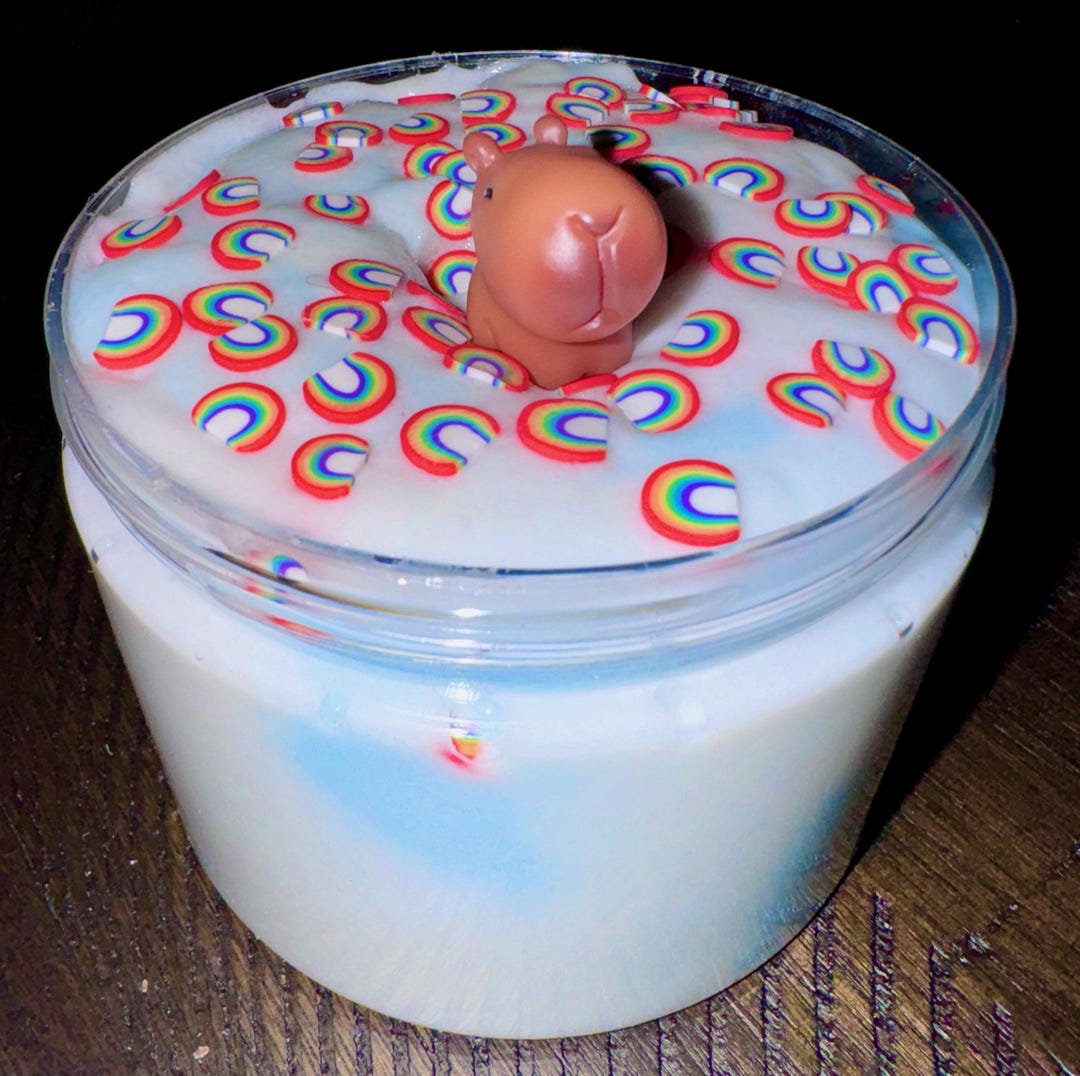 Capybara Cloud Slime - Etsy