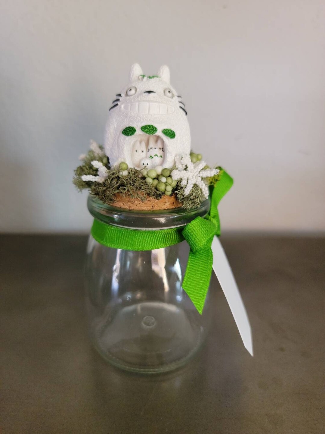 Totoro Figurine Candy Jar: Studio Ghibli Winterland Gift - Etsy