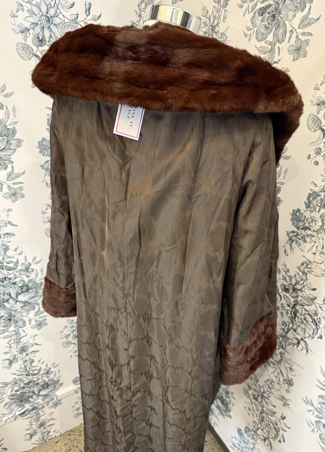 Rare Vintage 1940's Custom Ermine Fur Coat - Etsy