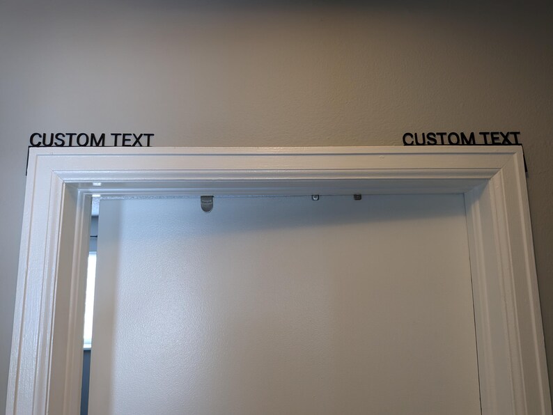 Custom Text Door Sign: 3D Printed Nursery, Kids Room Decor - Etsy