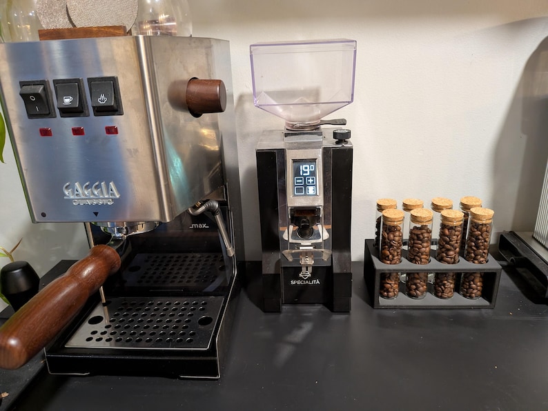 Single Dose Coffee Bean Storage: Espresso Organizer, Coffee Cellar - Etsy