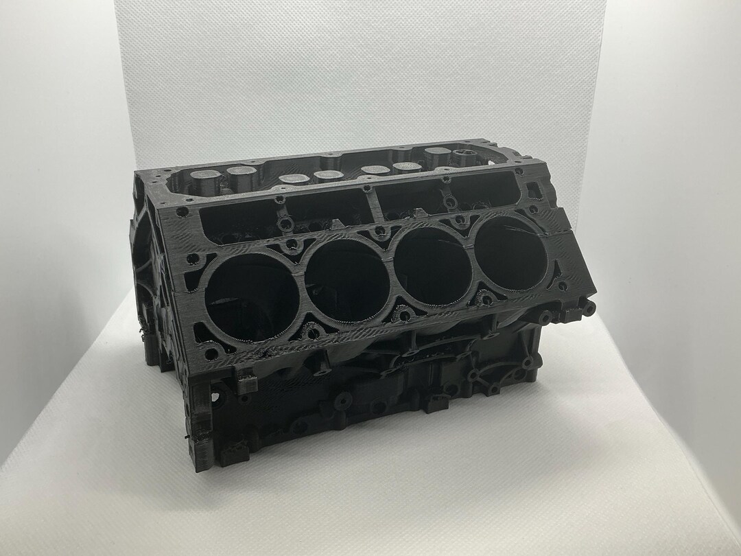 V8 Engine Block Model | High-detail Premium PLA Plastic Replica | Car ...