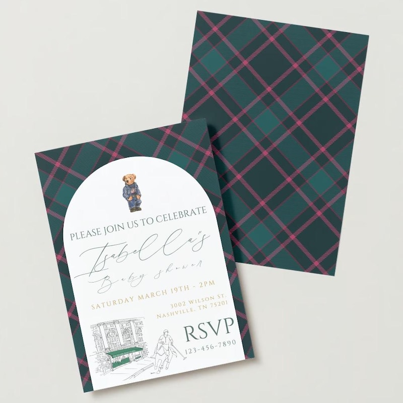 Polo Invitation - Etsy