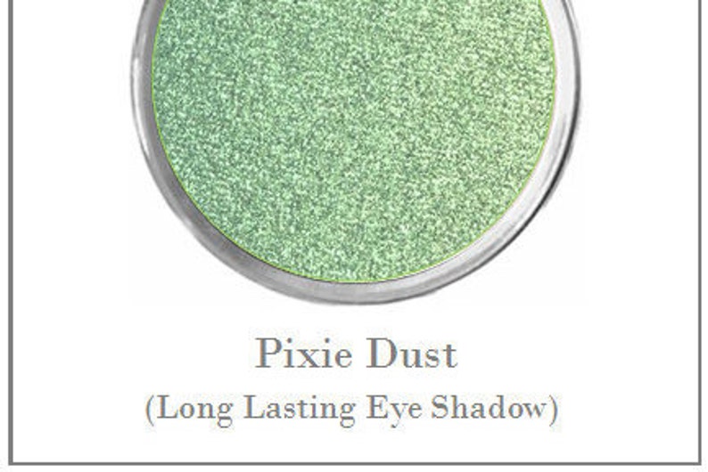 Holographic Eye Shadow Iridescent Sparkly Mint Green Eye Makeup Long ...