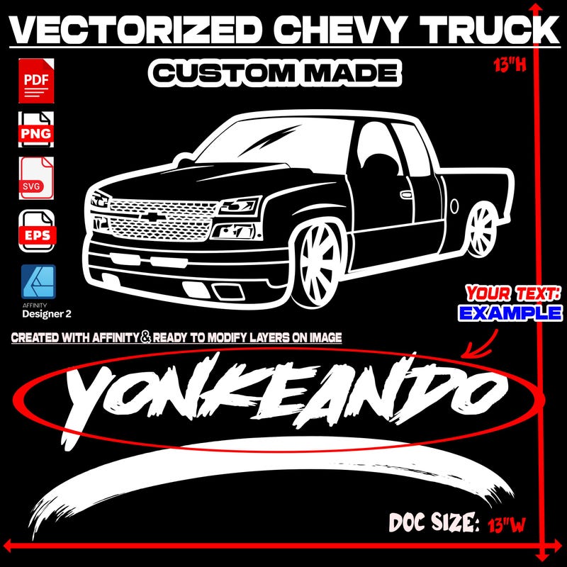 Chevy Vectors - Etsy