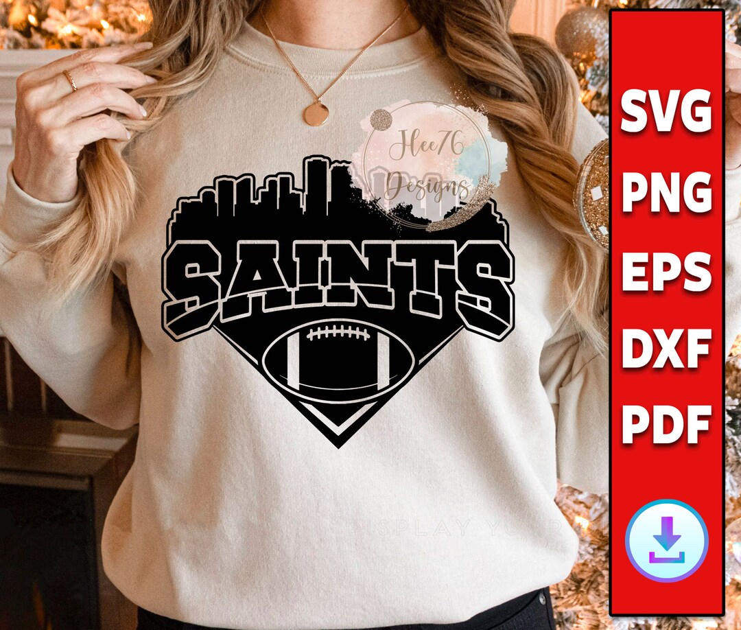 Football Skyline Svg, Football Svg, Football Mascot Svg, Cut Files for ...
