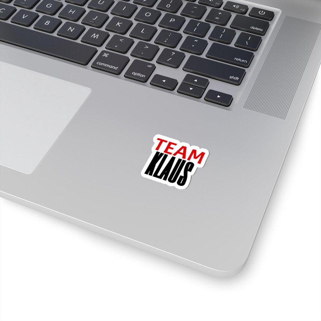 Team Klaus Sticker: Glossy Vinyl Decal for Laptop, Water Bottle - Etsy