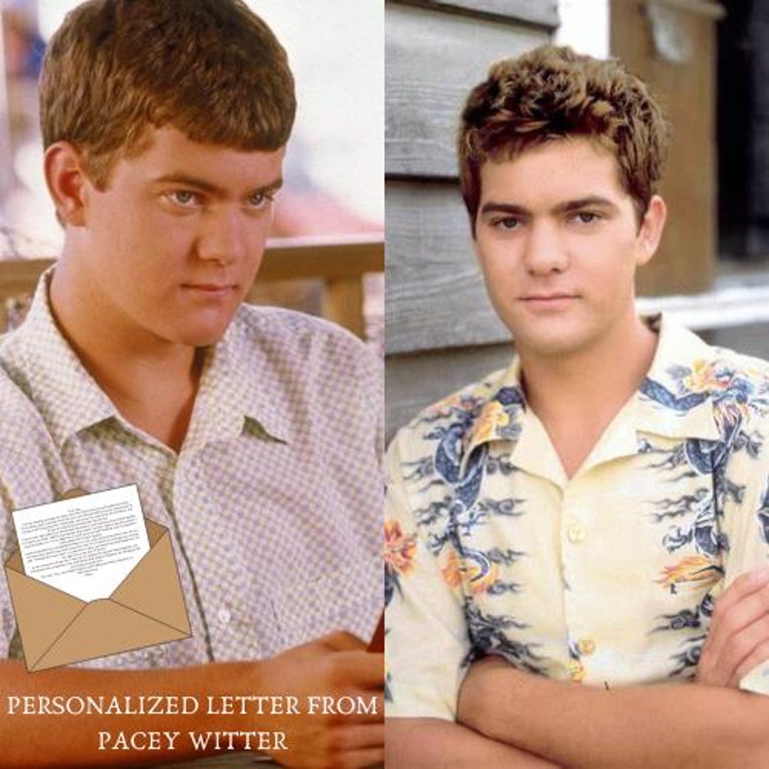 Personalized Letter From Pacey Witter, Perfect for Gifts, Parties, and ...