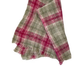 Raspberry Pink Throw Blanket - Etsy