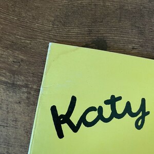 Vintage Katy No-pocket Children's Book / 1972 Scholastic Paperback / H ...