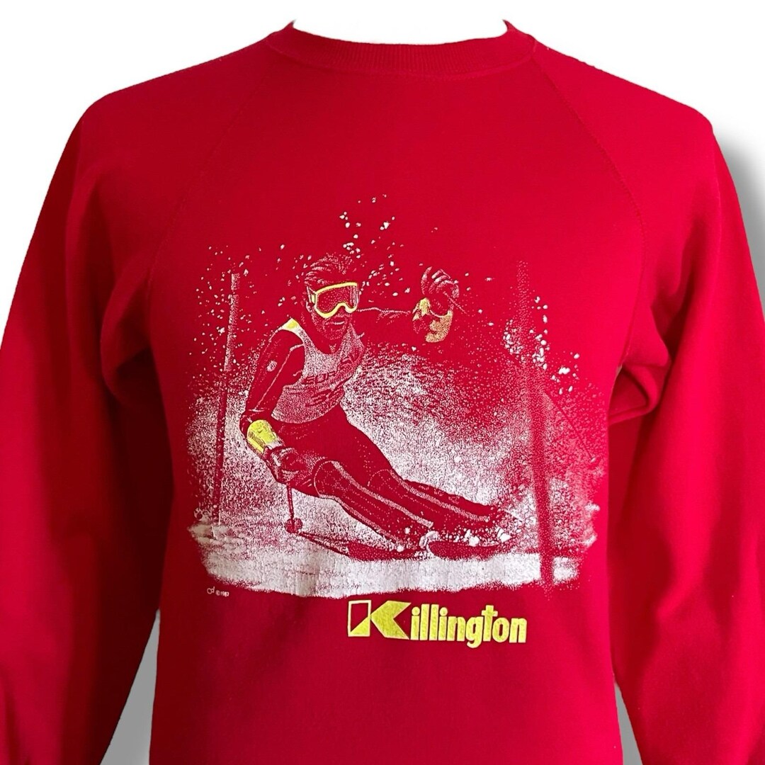 Vintage 1980’s Bassett Walker Men’s Sweatshirt / Size Medium / Red ...
