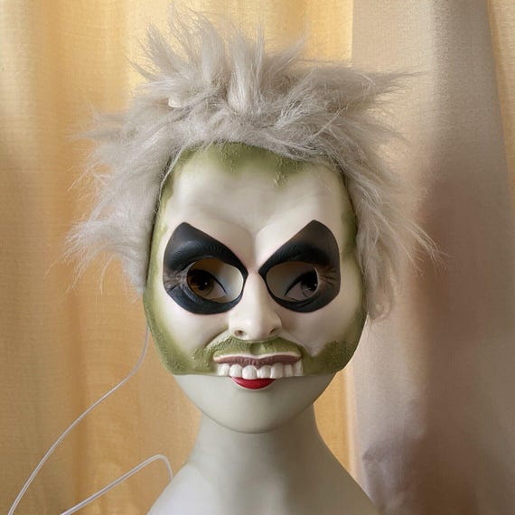 Vintage Beetlejuice Mask with Pop Up Snakes / Kenner … - Gem