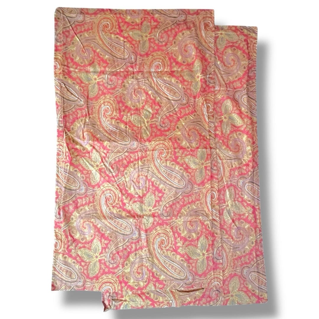 Vintage Lauren Ralph Lauren Bedding / Set of 2 Edmonton King Pillow ...
