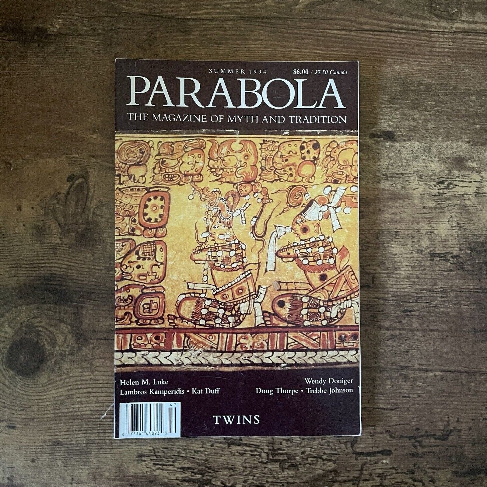 Parabola Magazine / the Magazine of Myth & Tradition / Vintage 1994 Vol ...