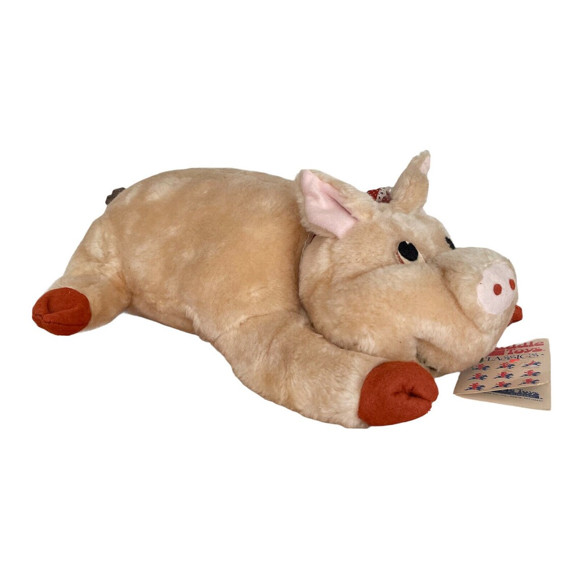 Cuddle Toy Classic by Douglas Lying Pig Vintage 1985 18 - Etsy