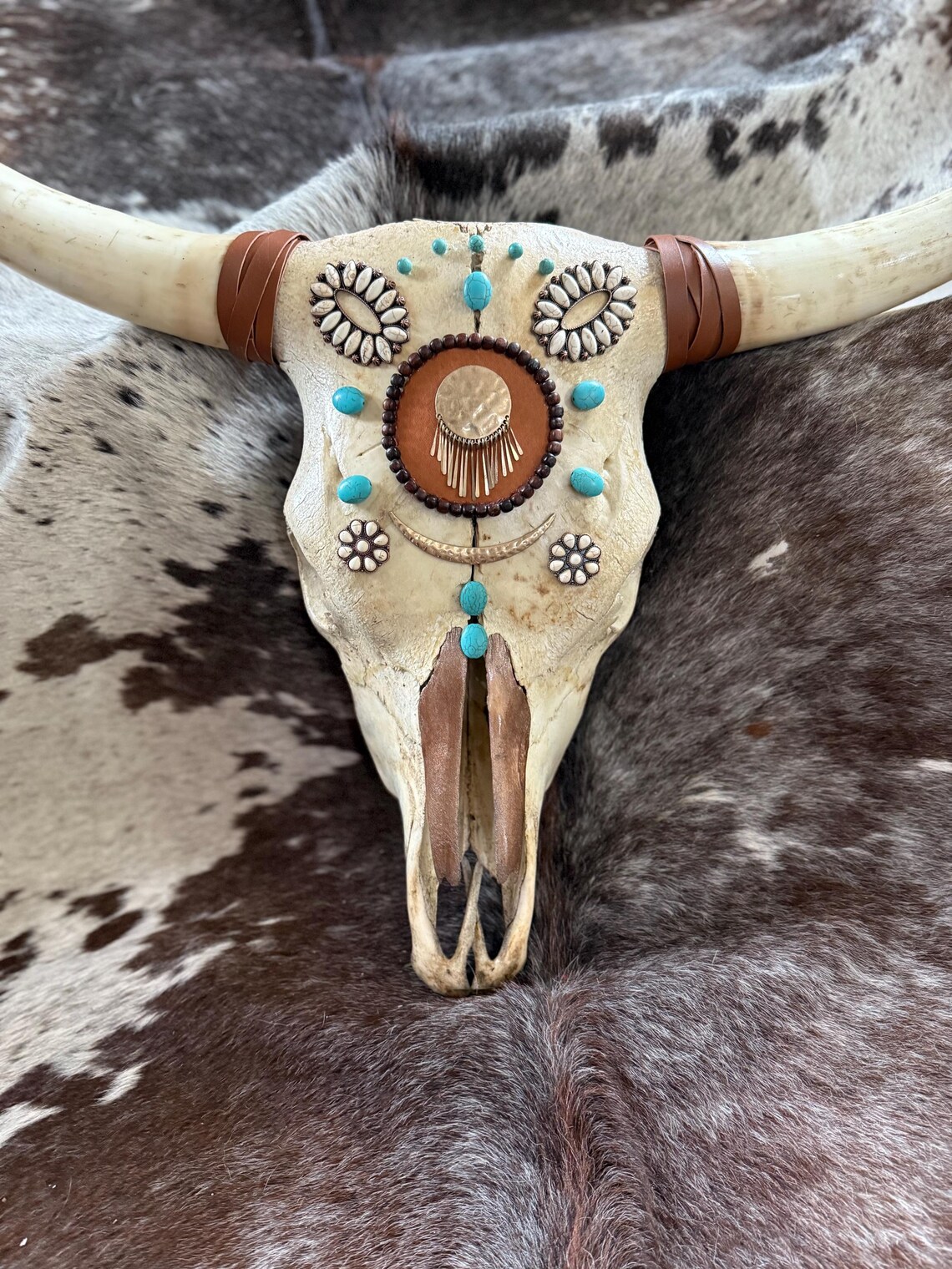 Custom Longhorn Skull - Etsy