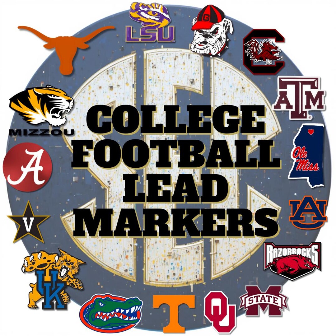 College Football Lead X-ray Markers - Etsy