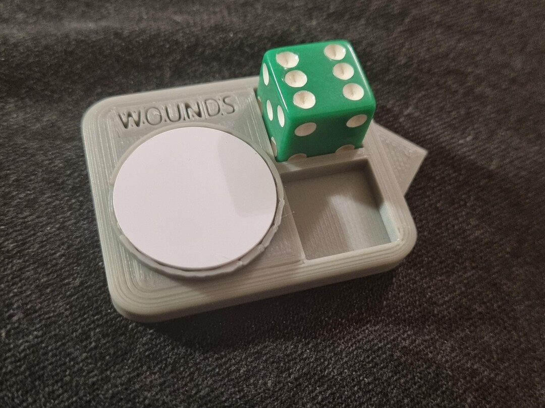 Wound Tracker With Programmable NFC Tag (2 Styles) TTRPG 40k - Etsy