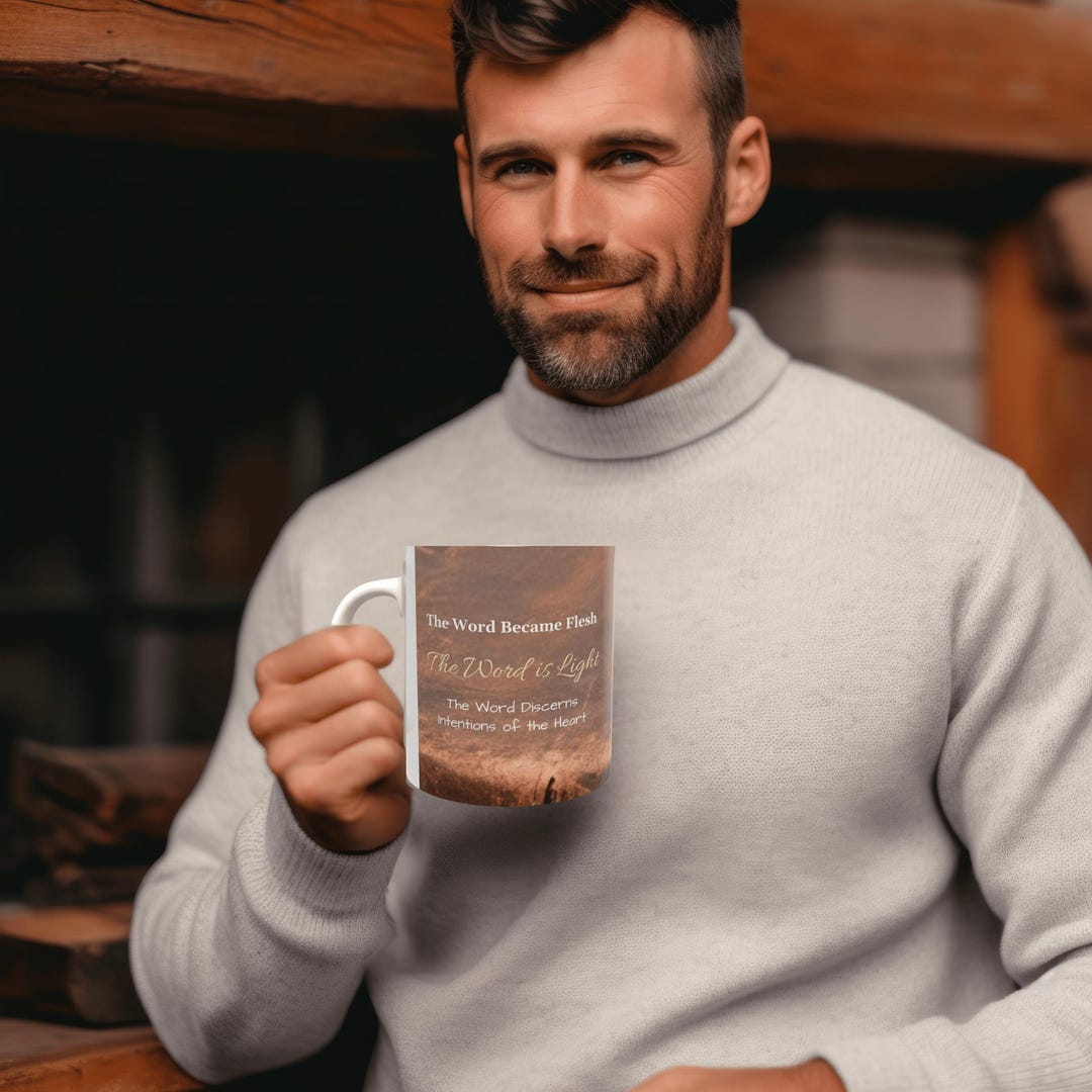 Morning Prayer, Scripture Mug, Word of God, Christian Coffee Mug, John ...