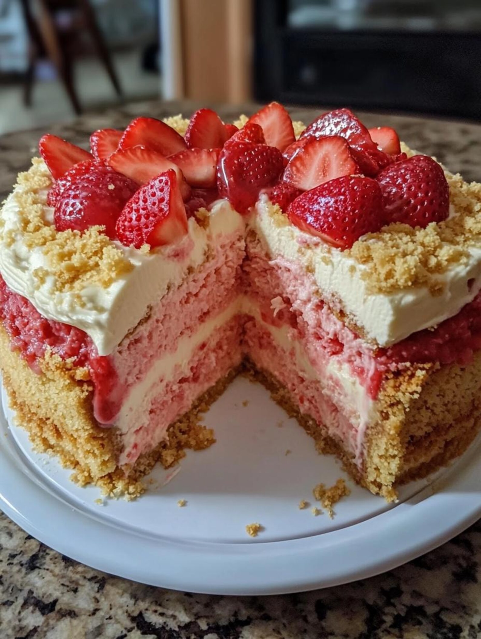 BEST RECIPE for Strawberry Shortcake Cheesecake Download. - Etsy