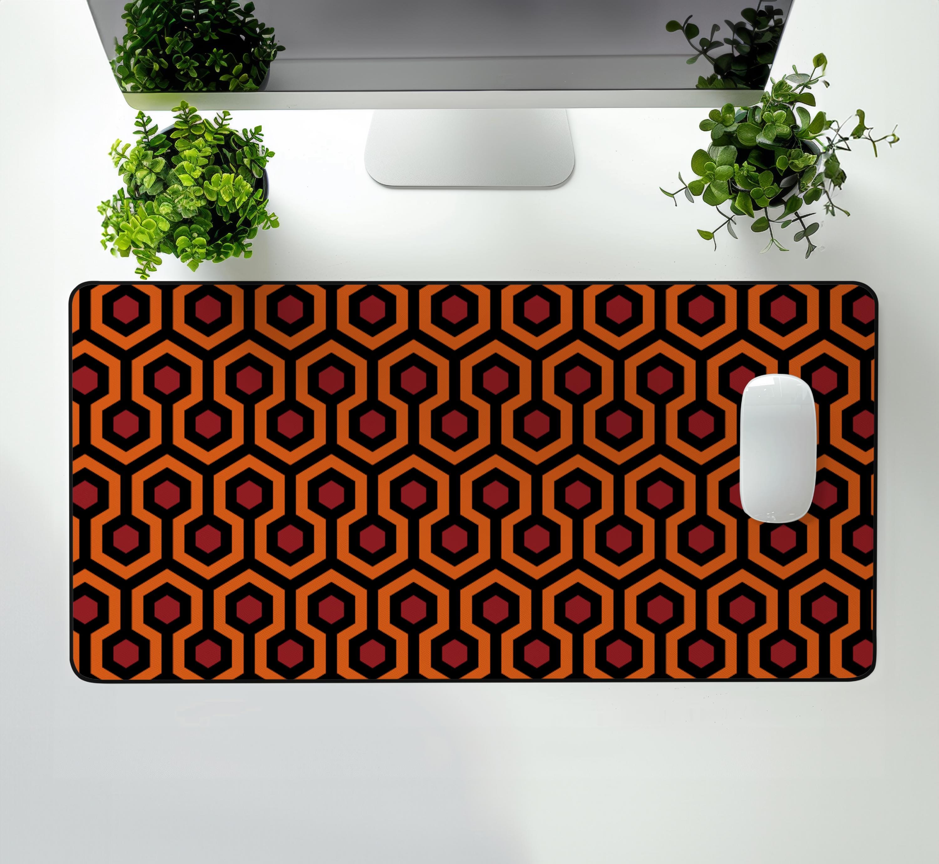 Overlook Hotel Pattern Desk Mat - Horror Movie Inspired Work Pad, Large ...