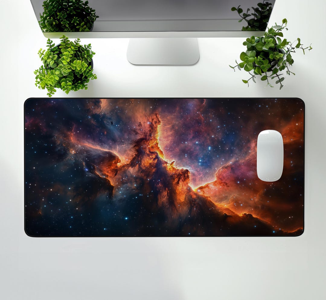 Nebula Galaxy Gaming Mat: Starry Space Desk Pad - Etsy