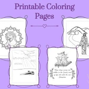 Beautiful Coloring Pages | Jesus & Bible Verses | Printable PDF ...