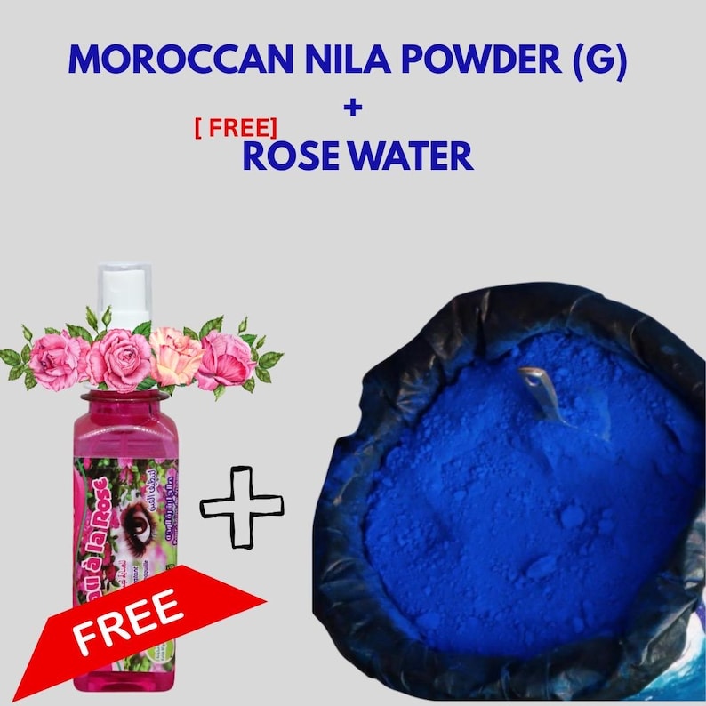 Moroccan Nila Powder Face Body Mask for Skincare & Brightening Natural ...